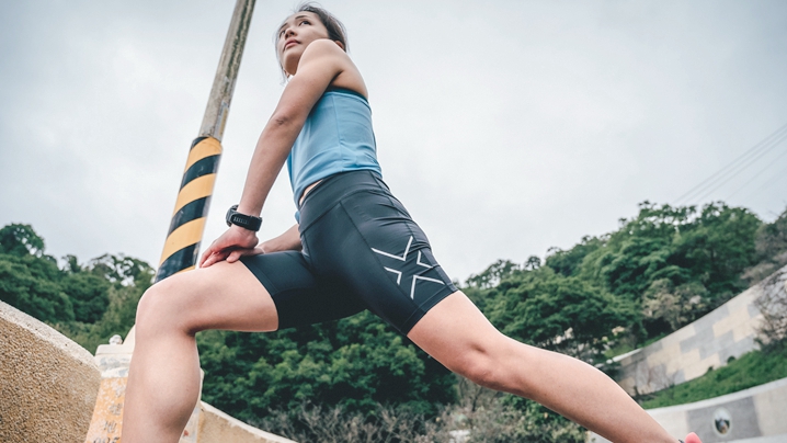 輕裝出擊 2XU 壓縮服飾 蝦妹的跑步日常｜動一動 don1don